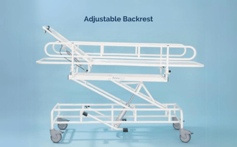 Freeway Height Adjustable Shower Trolley - Advanced Seating Solutions